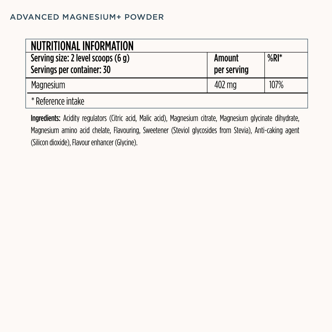 Advanced Magnesium+ Powder - Raspberry Lemonade – JSHealth Vitamins EU