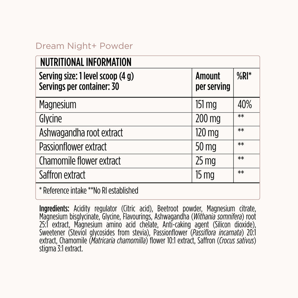 Dream Night+ Powder – JSHealth Vitamins EU